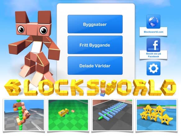 Blocksworld - Som interaktivt LEGO i din iPad