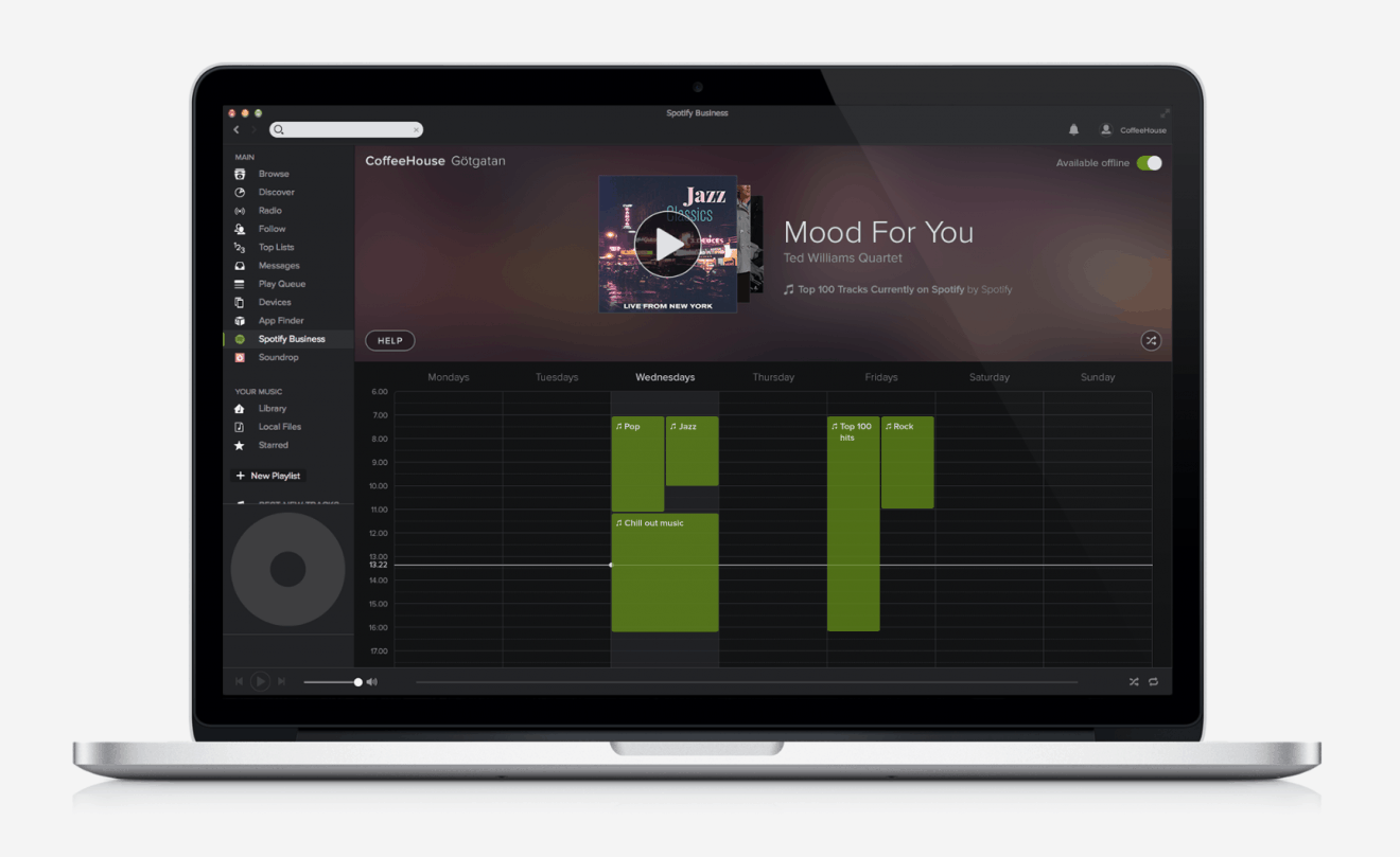 Spotify Business – nu kan företag använda Spotify helt lagligt