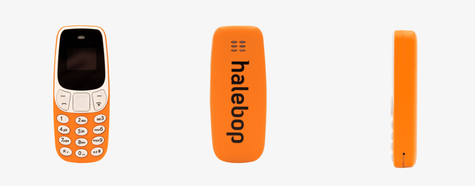 Svenskt klädmärke säljer burner-telefon från Halebop