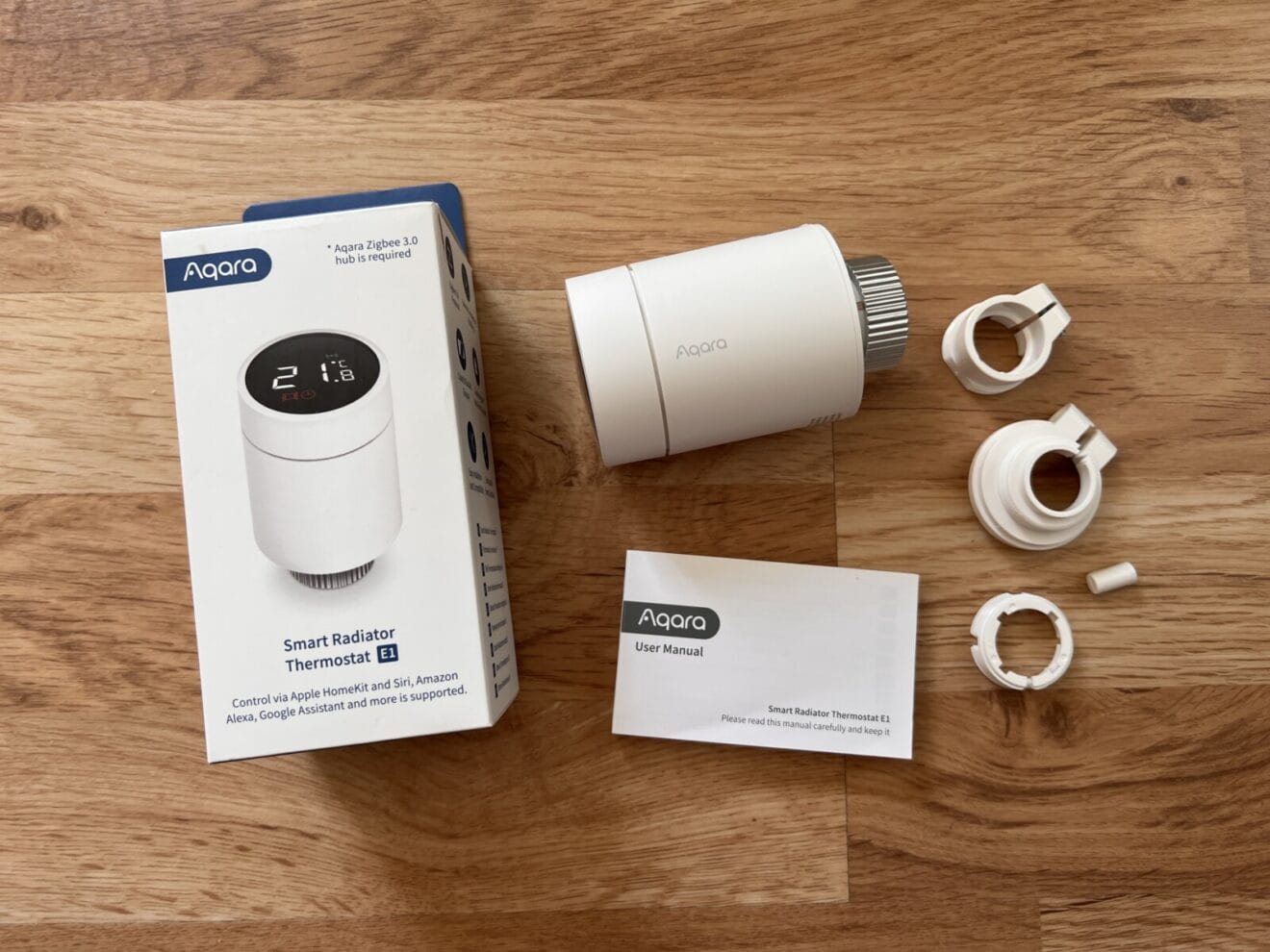 Aqara Smart Radiator Thermostat E1 fixar värmen i elementet