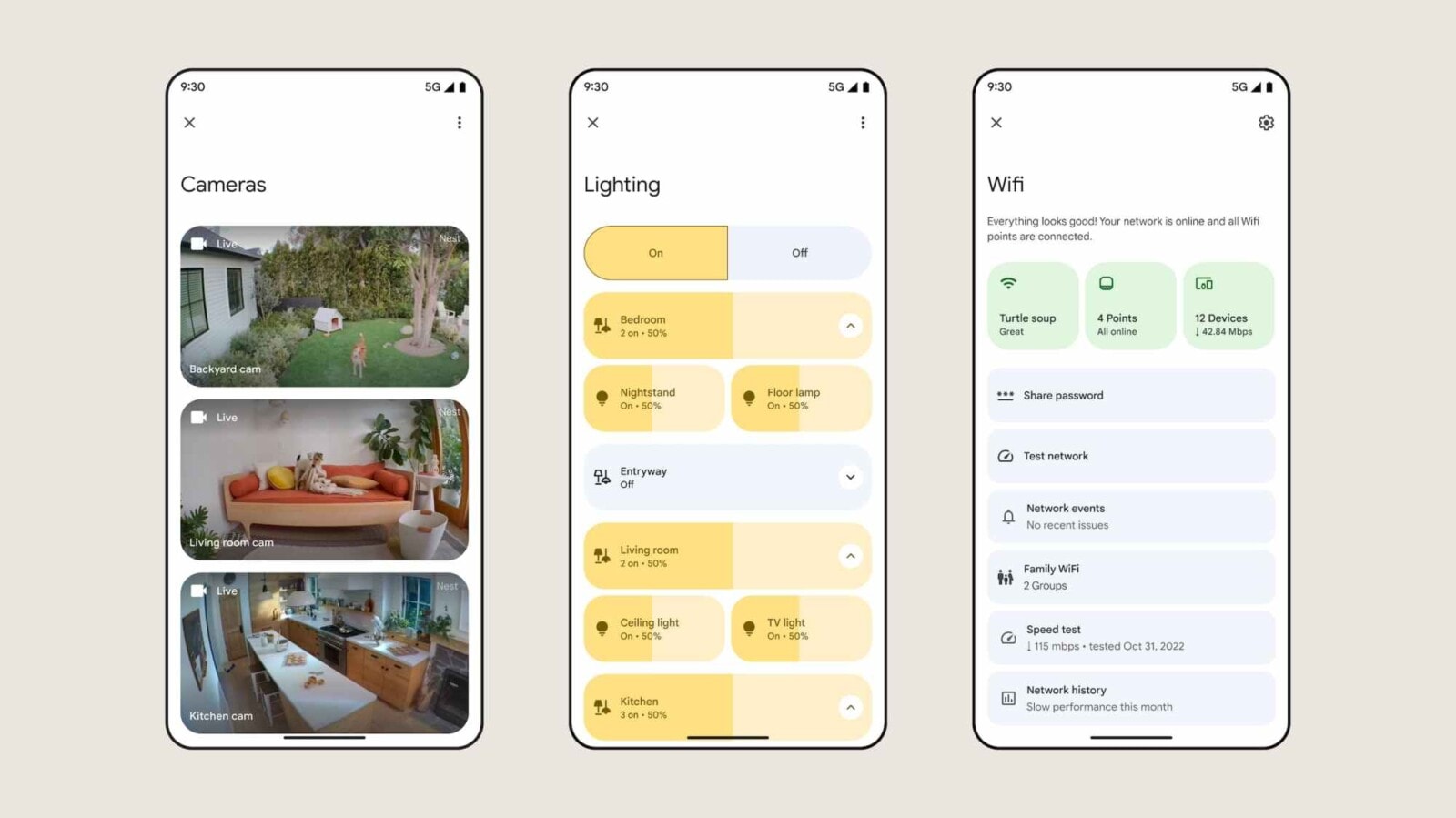 Ny version av Google Home appen inför Matter