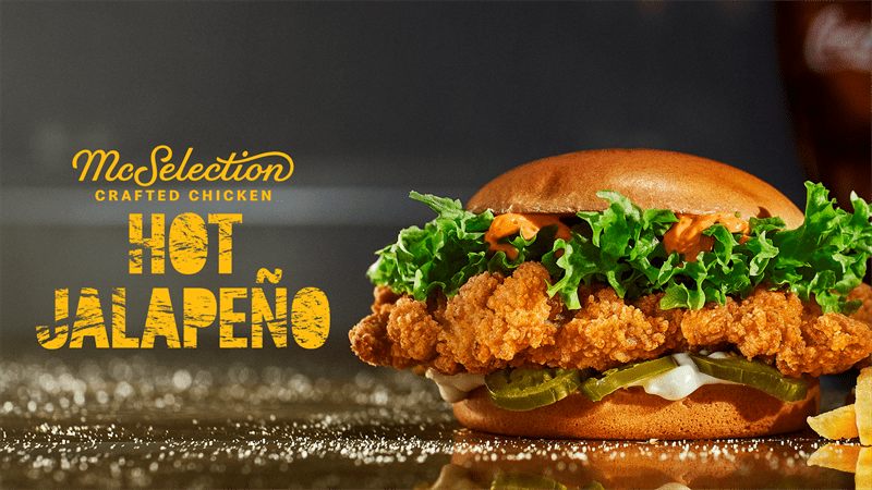 McDonalds lanserar McSelection Crafted Chicken