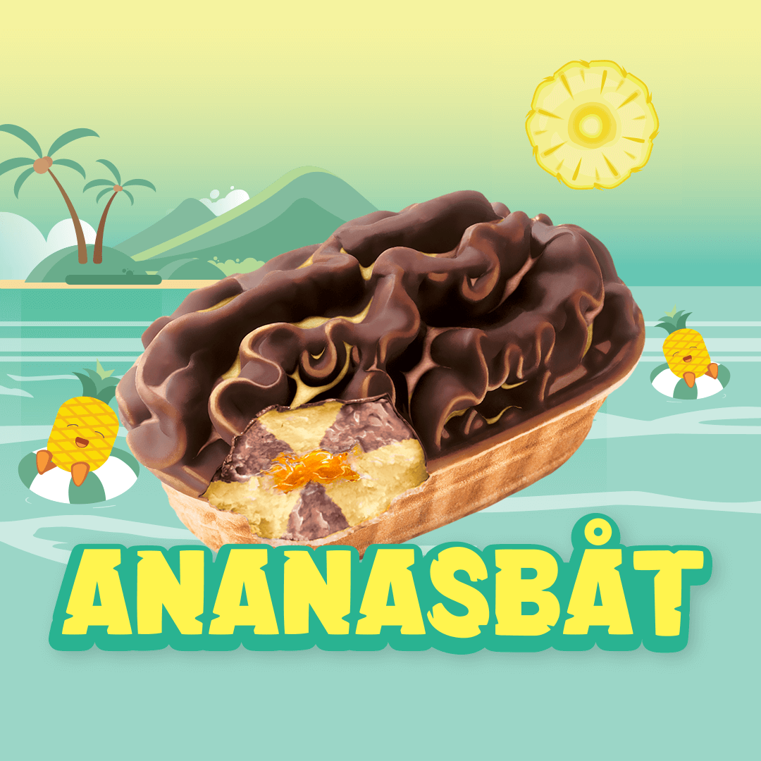 Hemglass visar upp tio glassiga nyheter