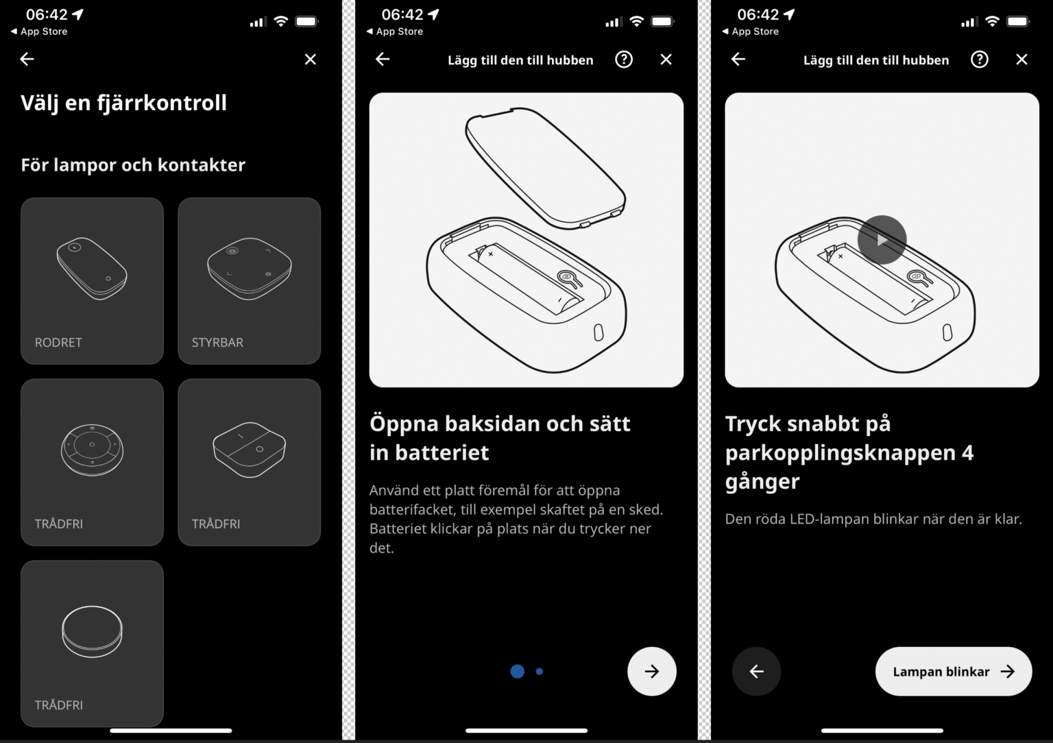 IKEA Rodret är en ny trådlös dimbar fjärrkontroll