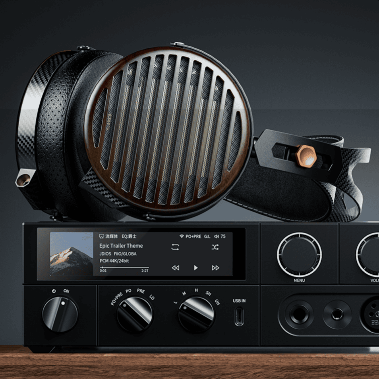 FiiO FT7 är hifi-lurar med membran av guld och 10cm stora element